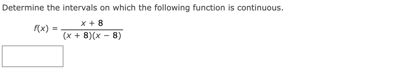 Solved Determine the intervals on which the following | Chegg.com
