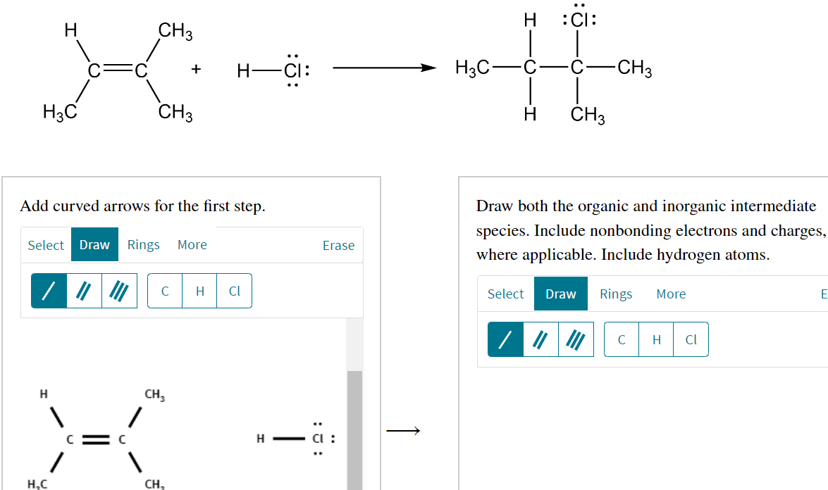 Solved Add curved arrows for the first step. Draw both the | Chegg.com