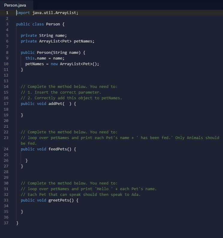 Solved Instructions: You will be provided with starter code. | Chegg.com