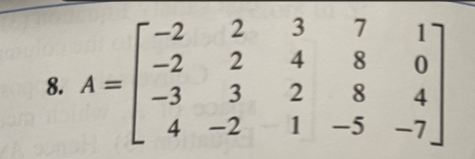 Solved In Exercises 7 and 8, find a basis for the column | Chegg.com