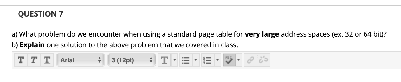Solved QUESTION 7 a) What problem do we encounter when using | Chegg.com