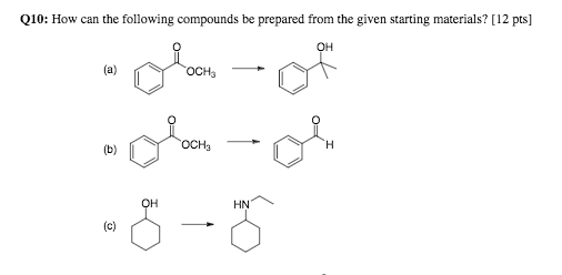 Solved Q5: Starting with cyclopentanone and using any other | Chegg.com