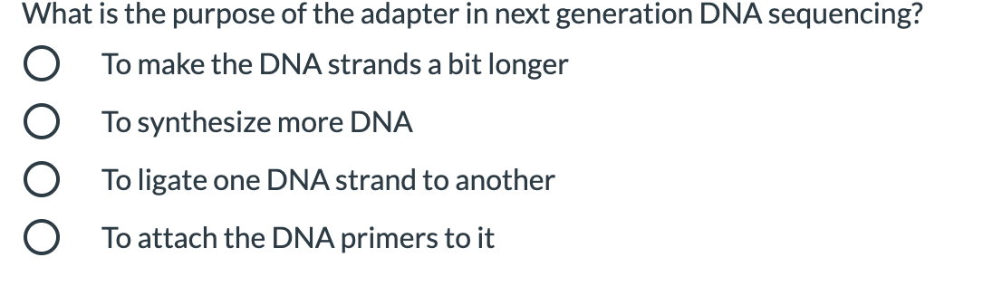 Solved What is the purpose of the adapter in next generation | Chegg.com