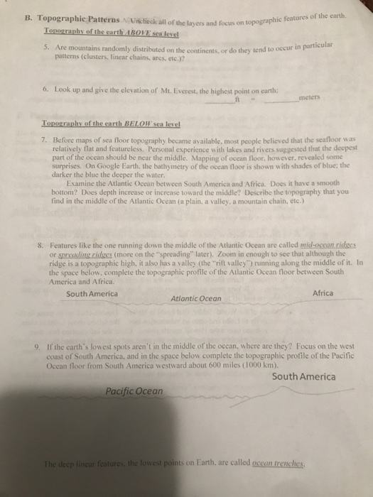 Solved Date: o2/1lg GEOL 1303 Google Earth homework-Plate | Chegg.com
