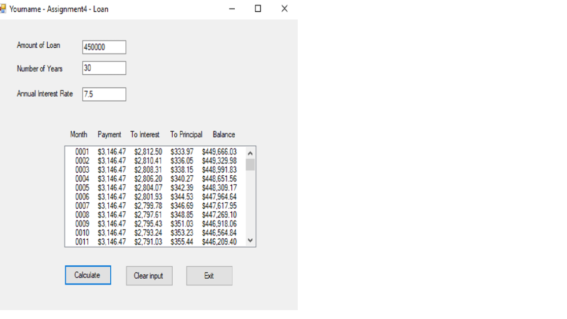 Solved Use Visual Basic to create this assignment. | Chegg.com