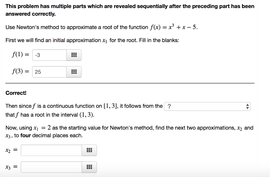Solved This problem has multiple parts which are revealed | Chegg.com
