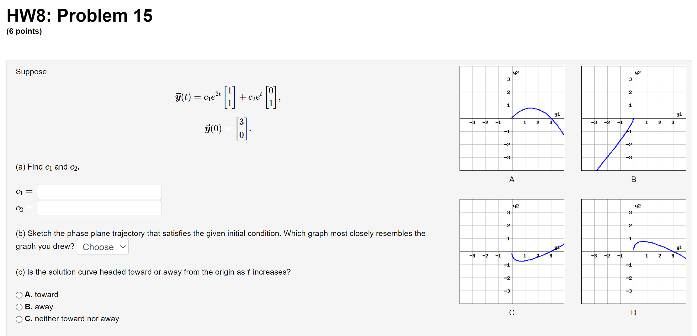 Solved HW8: Problem 15 (6 points) Suppose | Chegg.com