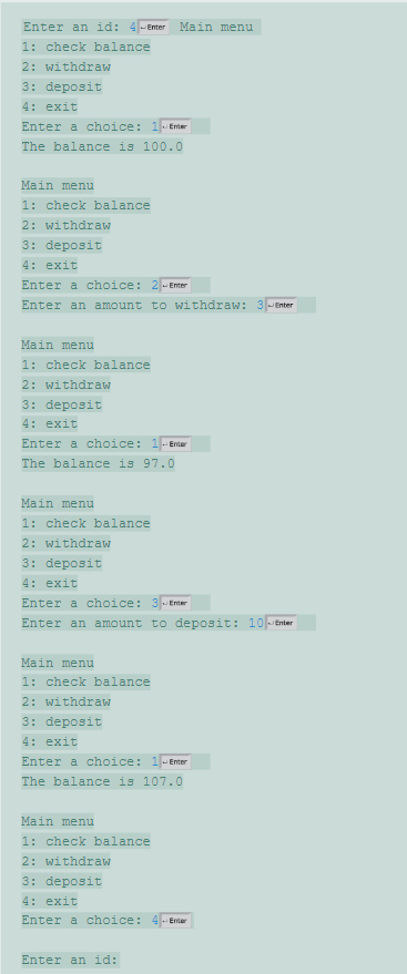 Solved **10.7 (Game: ATM machine) Use the Account class | Chegg.com
