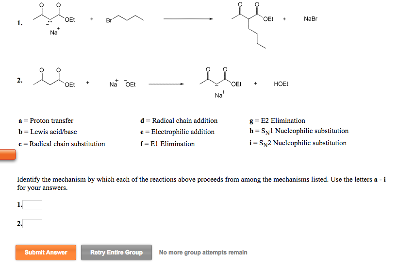 Solved OEt Br OEt NaBr Na OEt Na OEt HOEt Na a Proton | Chegg.com