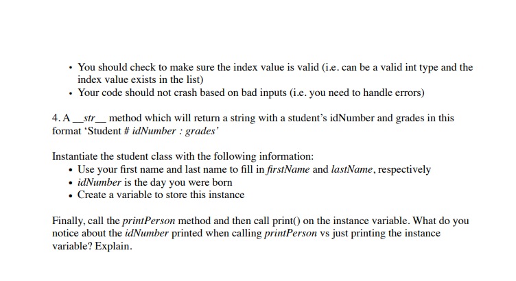 Solved Design a class named Person that contains the | Chegg.com