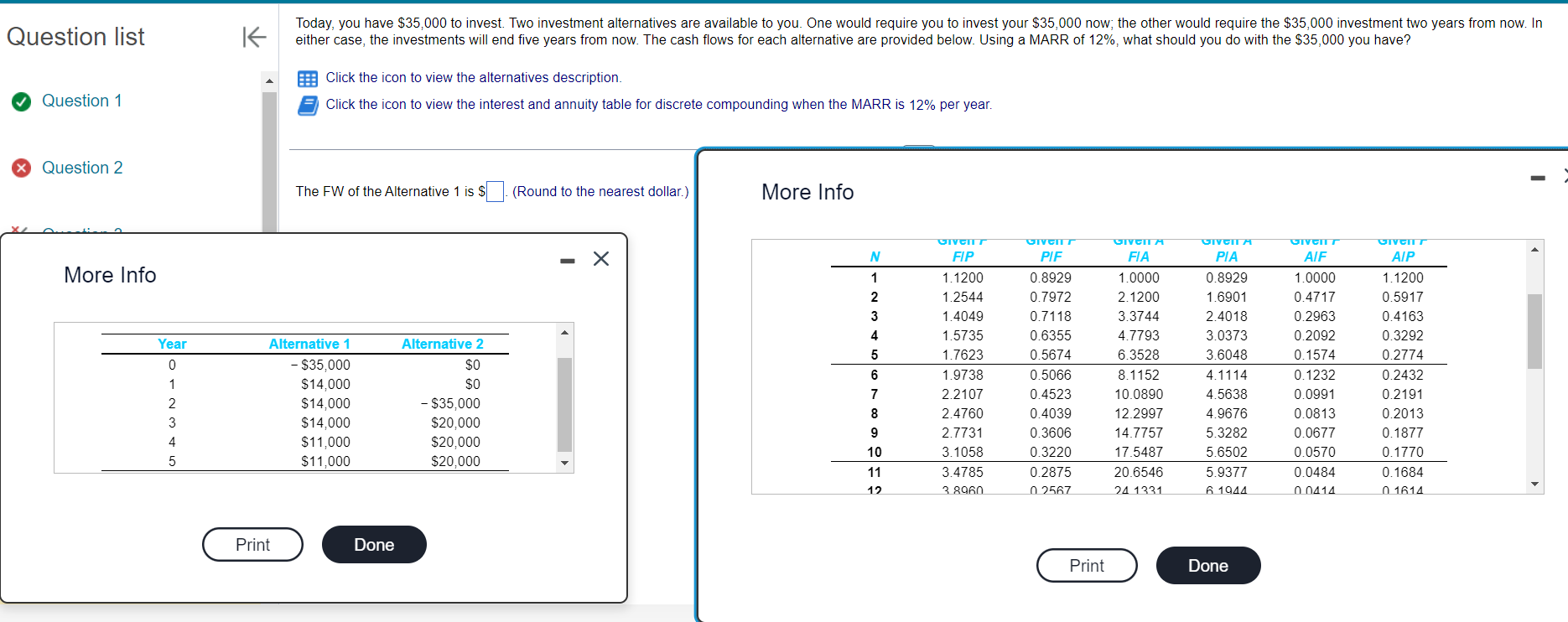 Solved Question listQuestion 1Click the icon to view the | Chegg.com