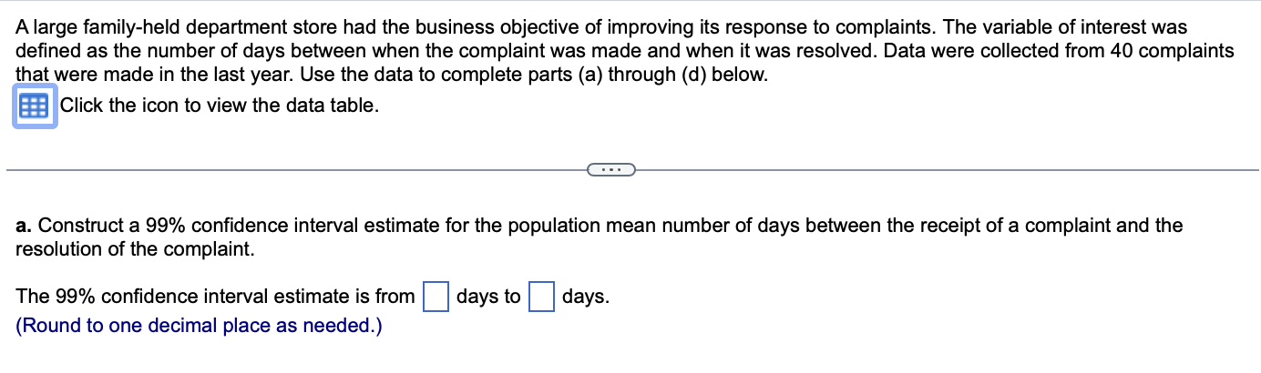 Solved if you could show your work through PHStat or excel | Chegg.com