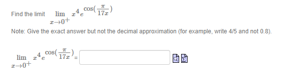 Solved . 1 24 Find the limit lim 2+24 Note: Give the exact | Chegg.com
