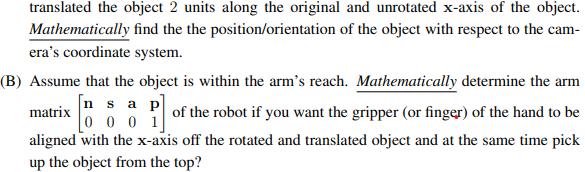 Solved camTp. 2.24 A robot work-station has been set up with | Chegg.com