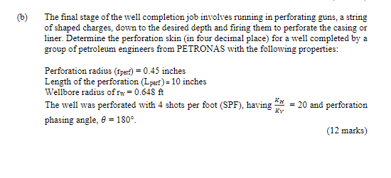 Solved (well completion) asap plz | Chegg.com