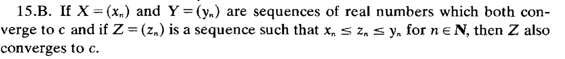 Solved 15.B. ﻿If x=(xn) ﻿and Y=(yn) ﻿are sequences of real | Chegg.com