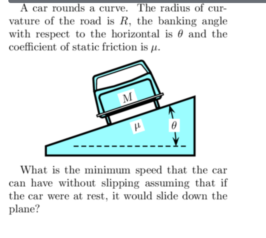Solved A car rounds a curve. The radius of cur- vature of | Chegg.com
