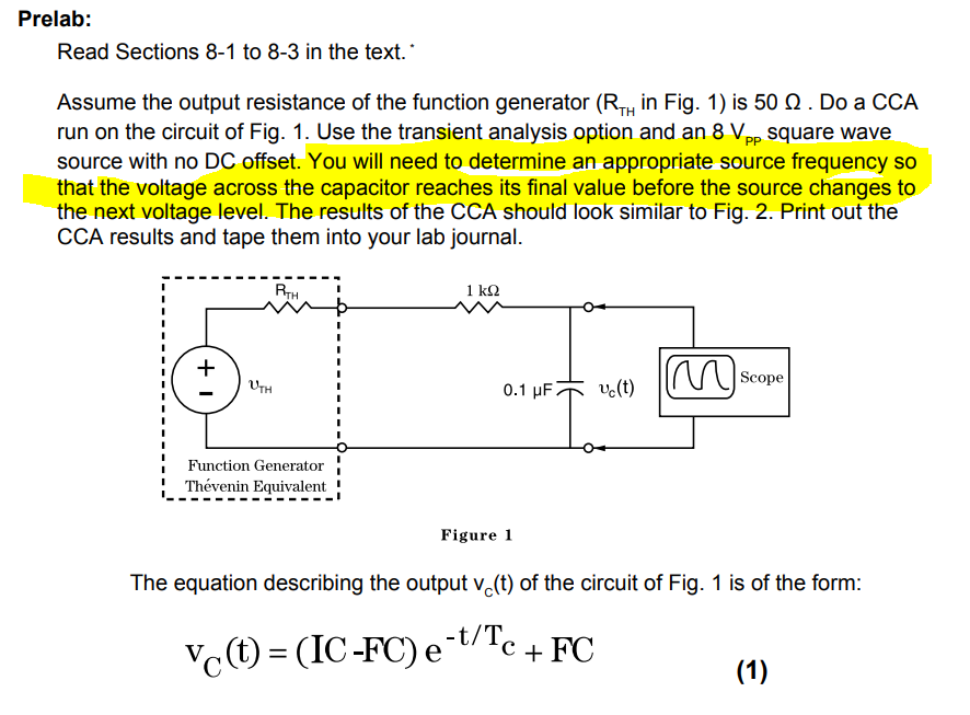 Solved Pelab: Read Sections 8-1 to 8-3 in the text. Assume | Chegg.com