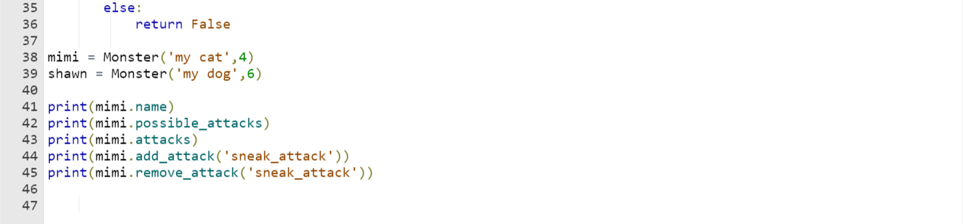 [Solved]: Could you find where is my add_attack logic p