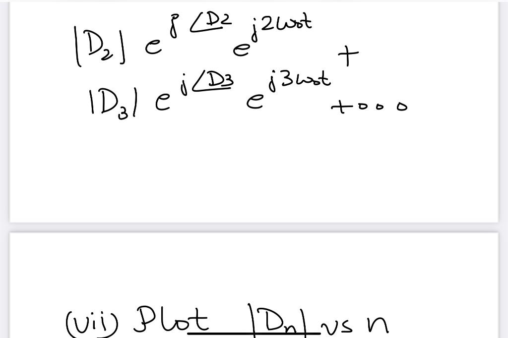 Solved Q1- Find and draw exponential Fourier series of the | Chegg.com