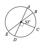 Solved Find the measure of Arc BED180 degrees142 degrees218 | Chegg.com