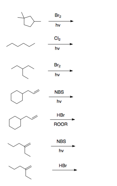Solved ROOR HBr HBr | Chegg.com