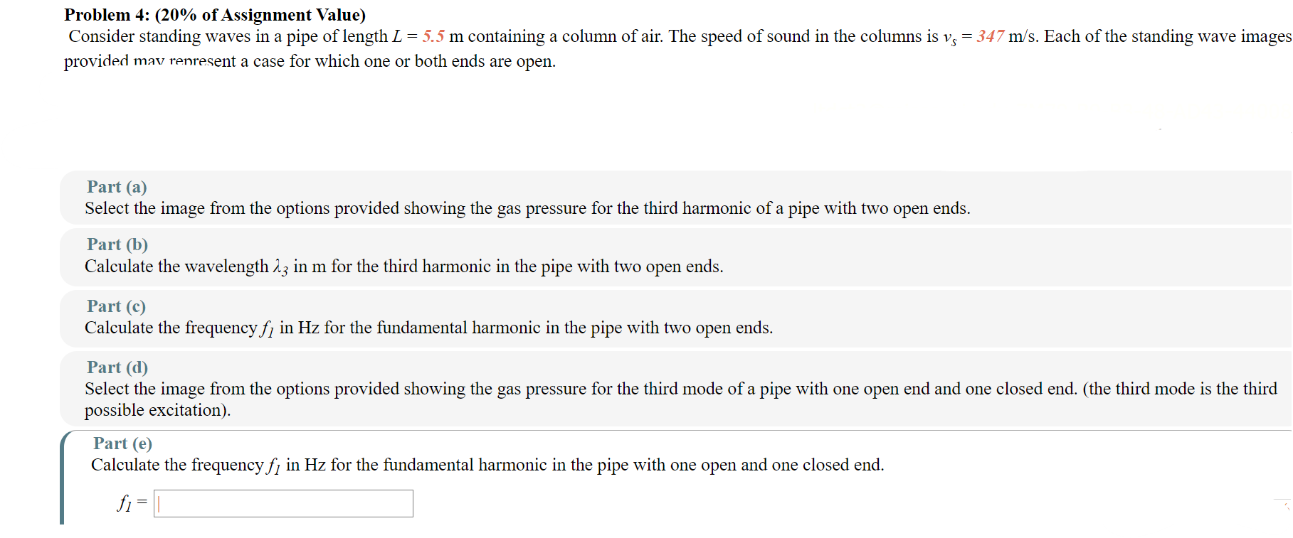 Solved Problem 4: (20% ﻿of Assignment Value)Consider | Chegg.com
