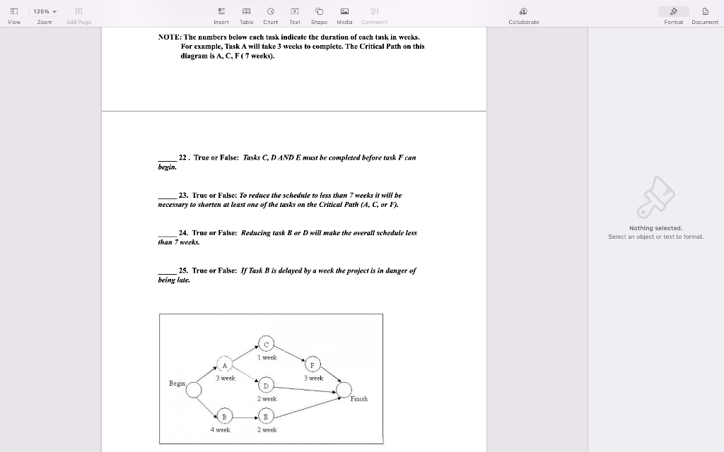 Solved C View 125% Zoom Add Page 0= Insert NOTE: The numbers | Chegg.com
