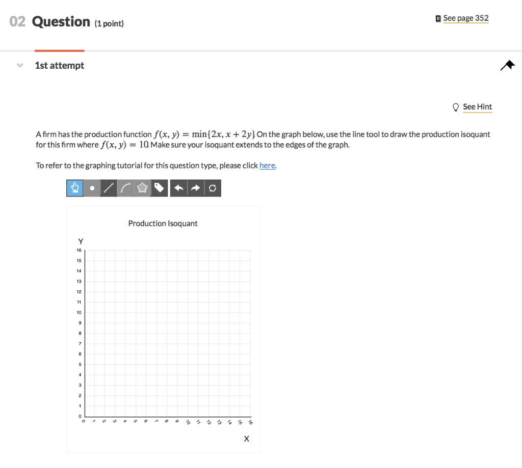 Solved 01 Question (1 point) e See page 352 1st attempt See | Chegg.com