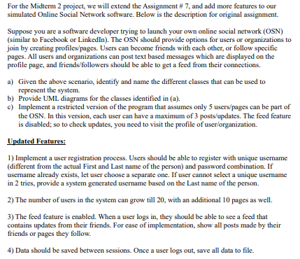 I need help with this java project. I'm almost done | Chegg.com