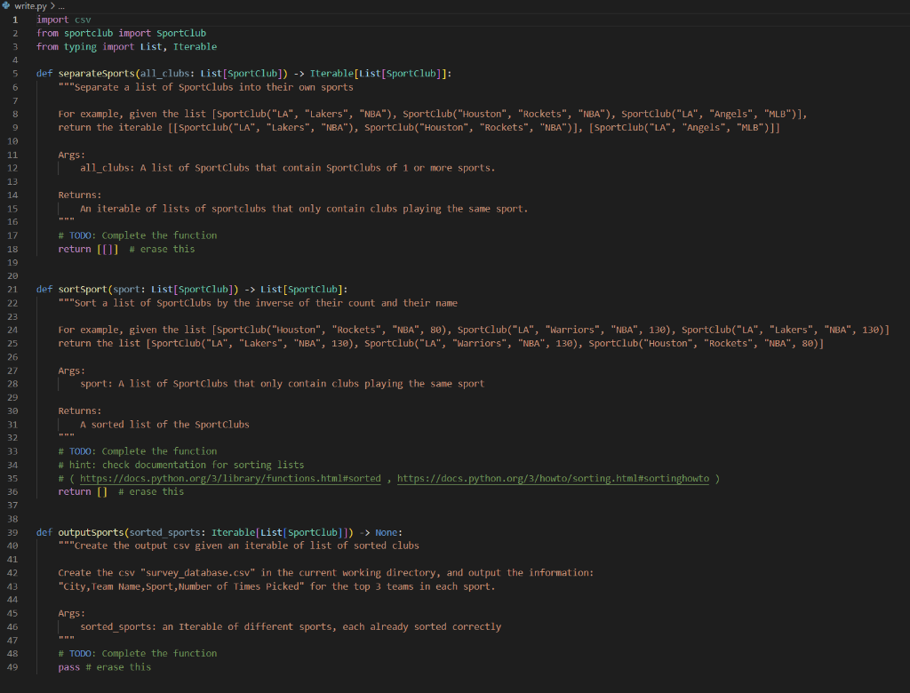 Solved PYTHON Introduction to the Lab : A research team | Chegg.com