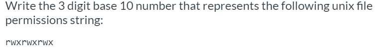Solved Write the 3 digit base 10 number that represents the | Chegg.com