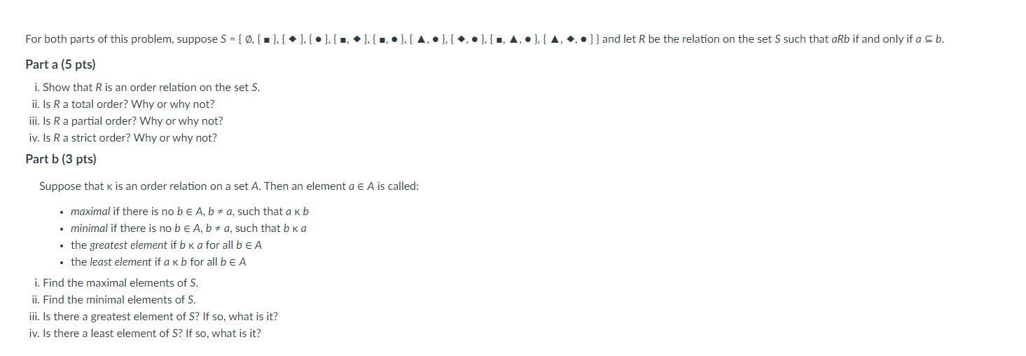 Solved For both parts of this problem, suppose | Chegg.com