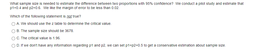 Solved 4 Part question -- Multiple Choice-- Only one answer | Chegg.com