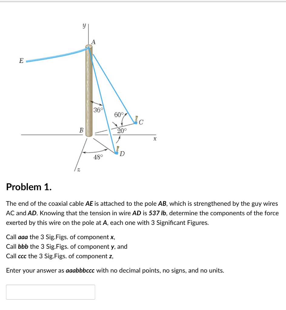 Solved The end of the coaxial cable AE is attached to the | Chegg.com