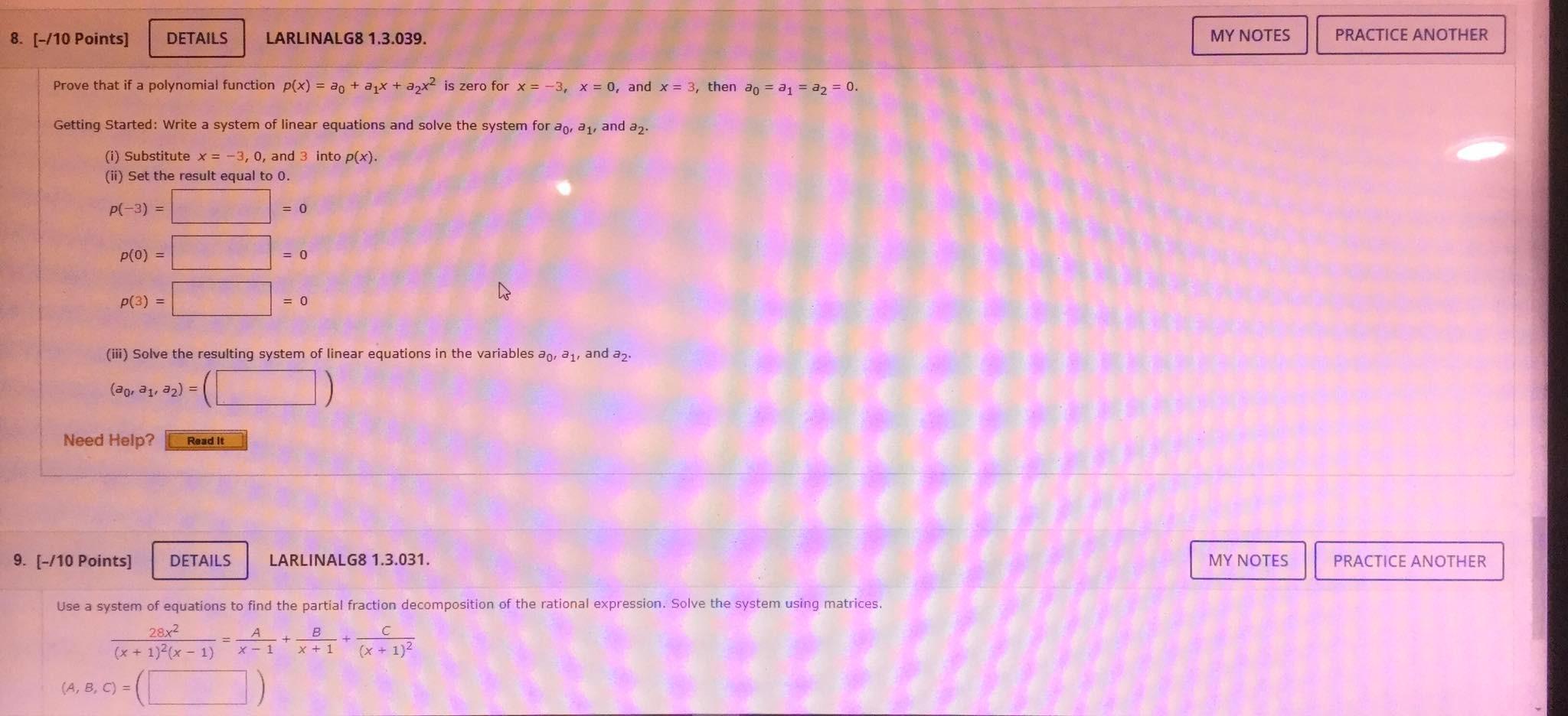 Solved Prove That If A Polynomial Function P X A0 A1x A2x2