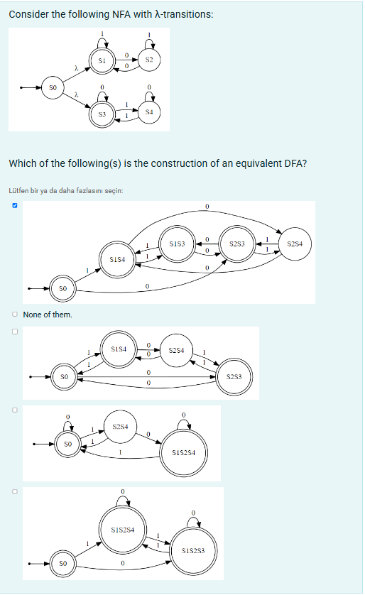 Consider the following NFA with \( \lambda | Chegg.com