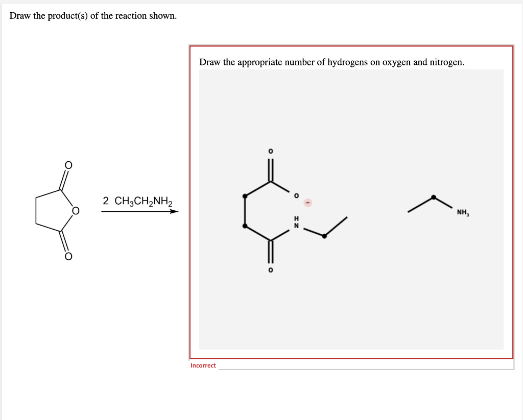 Solved Draw the product(s) of the reaction shown. Draw the | Chegg.com