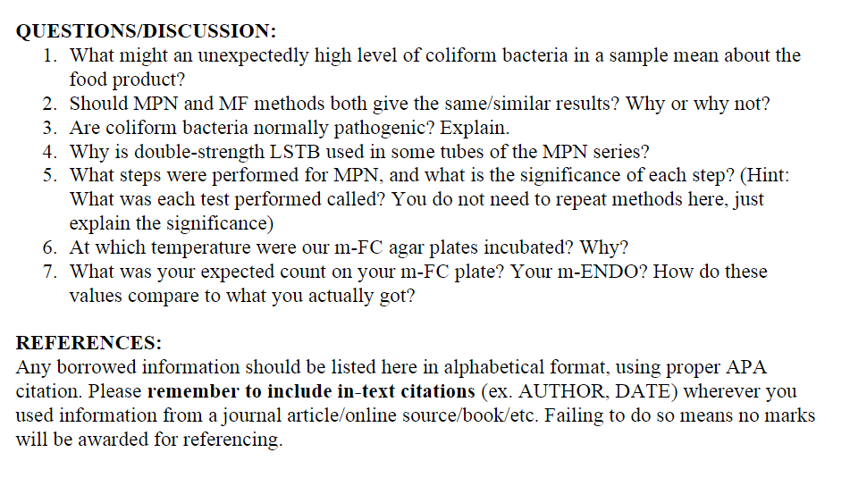 Solved QUESTIONS/DISCUSSION: 1. What might an unexpectedly | Chegg.com