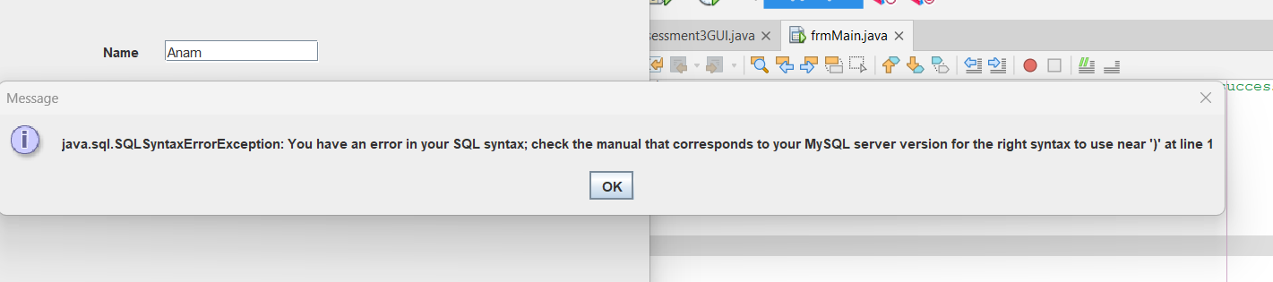 Solved How To I Fix Below Errors I Am Trying To Link Mysql 2894