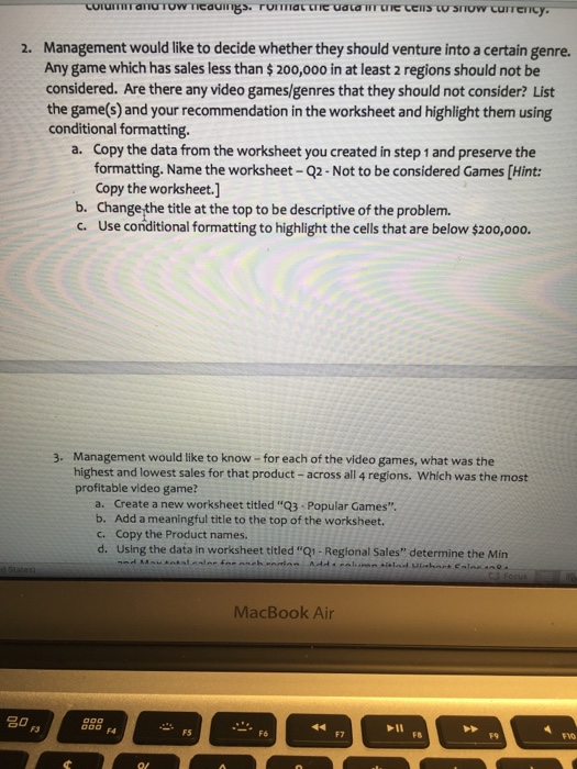 Solved Read the brief case below. Using the Excel | Chegg.com