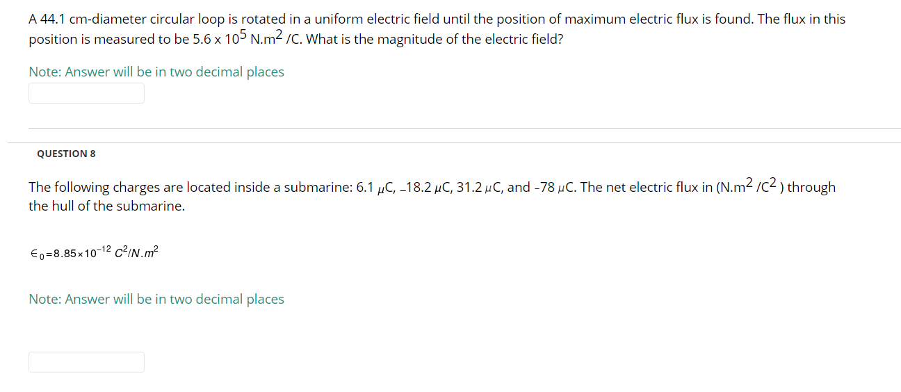 Solved A 44.1 cm-diameter circular loop is rotated in a | Chegg.com