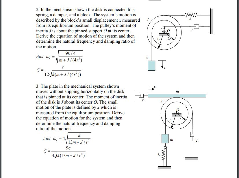 Solved Please solve 2 and 3 using FBD method, and | Chegg.com