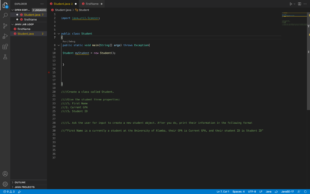Solved How would I start this beginner Java Objects/Classes | Chegg.com Solved How would I start this beginner Java Objects/Classes | Chegg.com