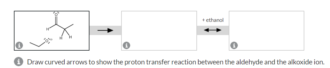 Solved A proton transfer reaction can occur when an aldehyde | Chegg.com