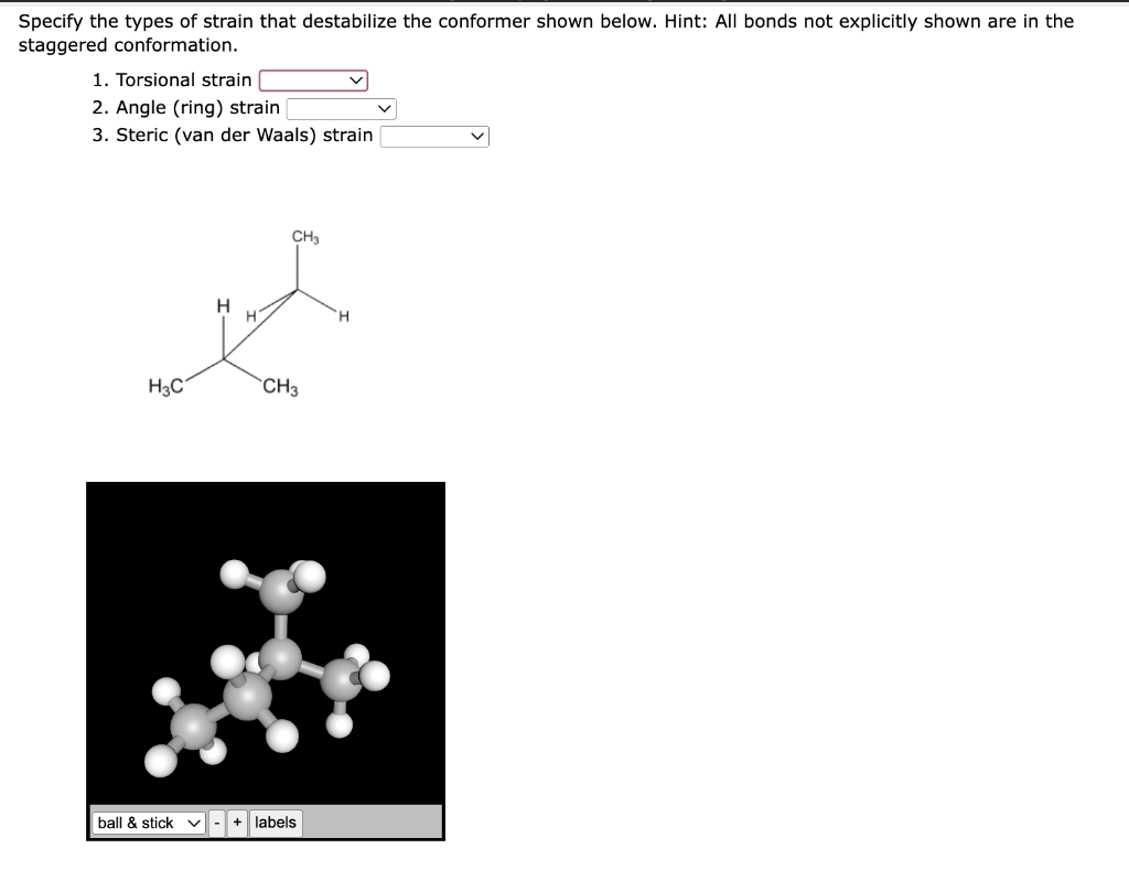 Solved Specify the types of strain that destabilize the | Chegg.com