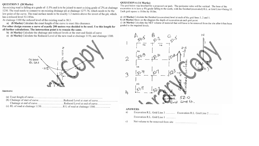 QUESTION 6 (14 Marks) QUESTION 5 (20 Marks) The grid | Chegg.com QUESTION 6 (14 Marks) QUESTION 5 (20 Marks) The grid | Chegg.com