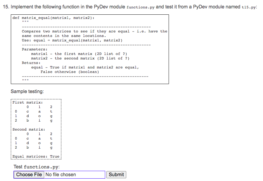 Solved 15. Implement the following function in the PyDev | Chegg.com