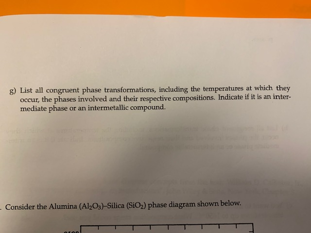 g) List all congruent phase transformations, | Chegg.com