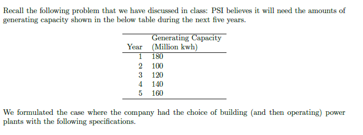 Solved Recall the following problem that we have discussed | Chegg.com